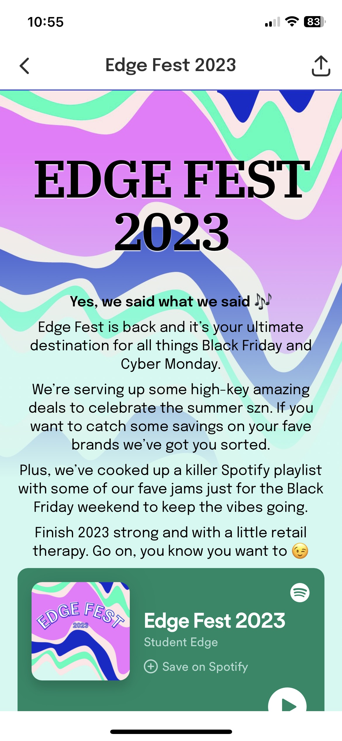 Win 1 of 3 $100 VISA Gift Cards during Edge Fest · Free Online ...