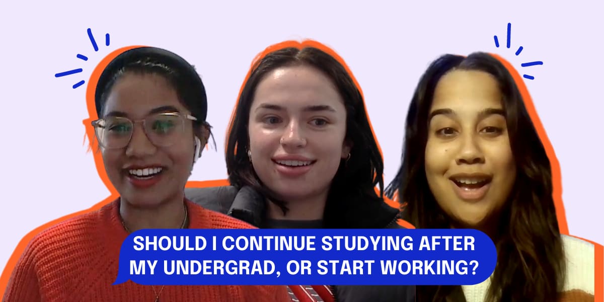 Should I Continue Studying After My Undergrad or Start Working?