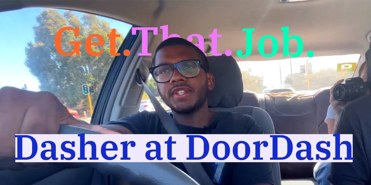 Get. That. Job. 💼 Dasher at DoorDash