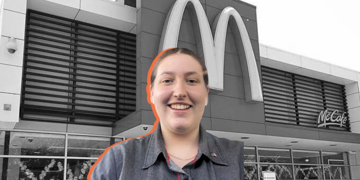 How Ella Turned Her Macca's Job into a Fully-Fledged Career