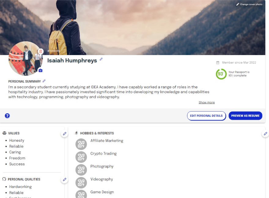 Why the Student Edge Passport Makes Writing a Resume So Much Easier