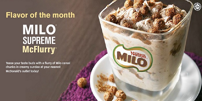 So, McDonald’s Malaysia Is Now Serving ‘Milo’ McFlurrys · Student Edge News