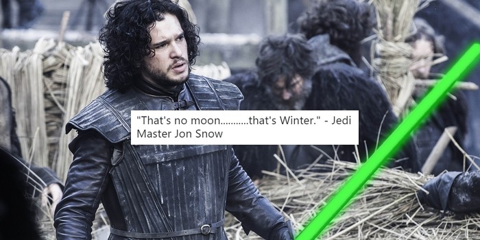 Could Jon Snow Become a Jedi Knight? "GOT" Showrunners Are Making a ...