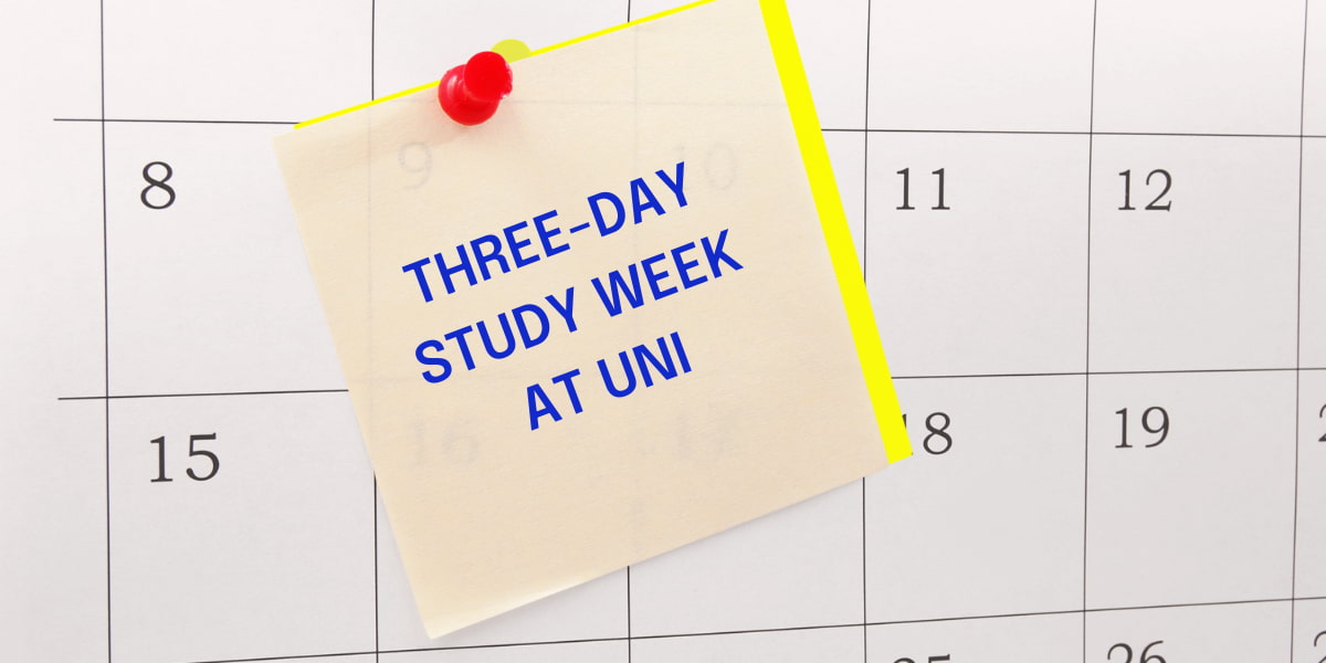 This Uni Now Offers a Three-Day Week & Where Do We Sign Up?