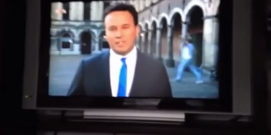 Watch A Hero Race Against The Clock To Videobomb The News · Student ...
