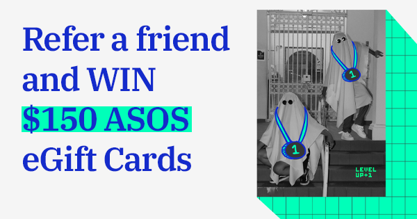 Refer a friend and you could WIN 2 x $150 ASOS eGift Cards · Free ...