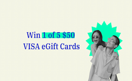 Win 1 of 10 $1000 Visa Prepaid Gift Cards Competition